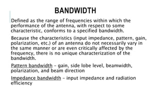 Antenna Parameters Part 2 | PPTX