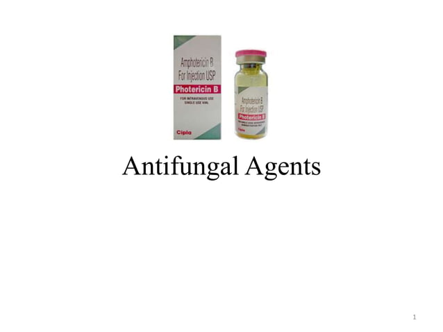 Antifungal and Antiviral Agents Guide | PPT