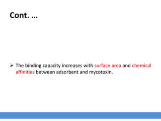 Antimycotoxin_Mycotoxin_Binders | PPTX