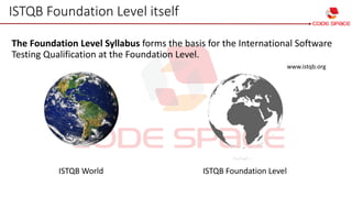 iSQI Certification Days ISTQB Foundation Level Anton Muzhailo | PPT
