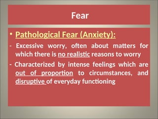 3-Anxiety Disorders notes 4th Semest.ppt