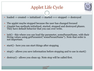 3. applets | PPT