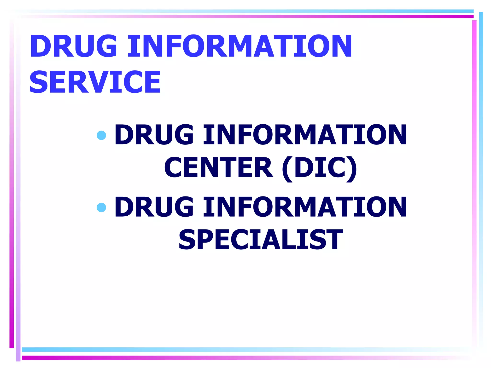 3. application of pharmacoinformatics | PPT