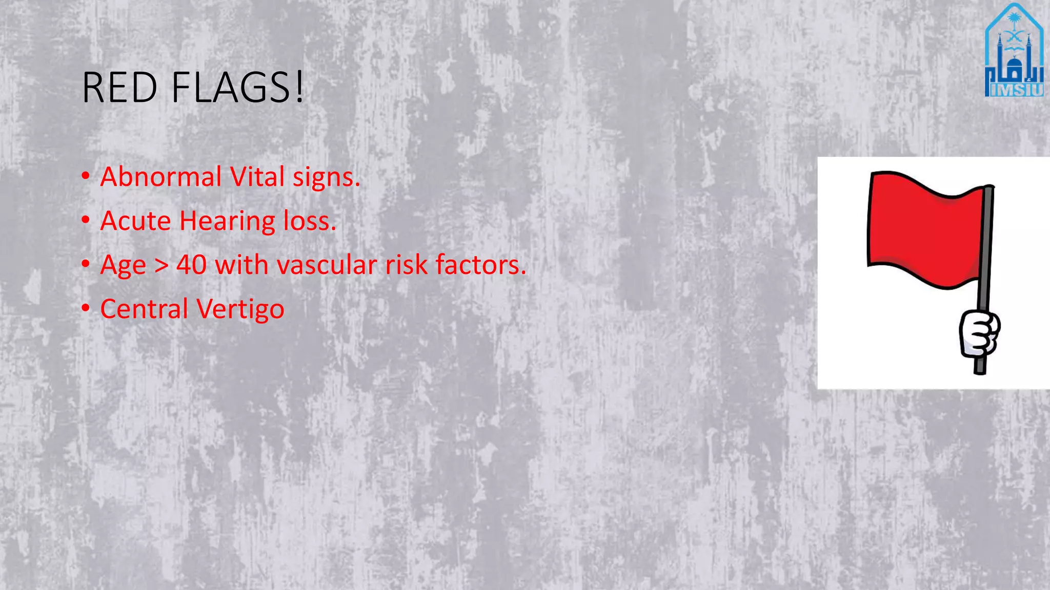 Approach to dizziness | PPTX