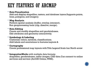 3-ArcMap_Shapefile_MXD and explaination of ark | PPTX