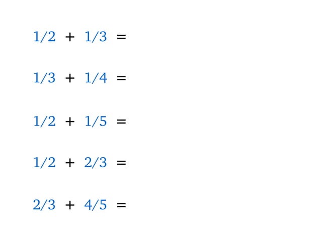 Arithmetic Operations on Fractions | PPT