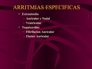 3. arritmias cardiacas | PPT