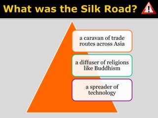 Asia: Part 3 - Silk Road Trade | PPTX