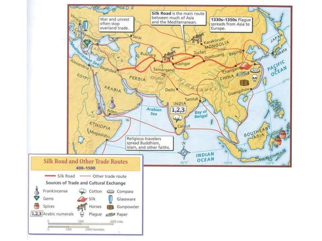 Asia: Part 3 - Silk Road Trade | PPTX | Asia Travel | Travel Locations