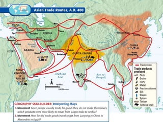 Asia: Part 3 - Silk Road Trade | PPTX