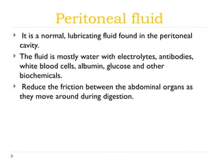 Ascites pathophysiology for medical usage | PPT