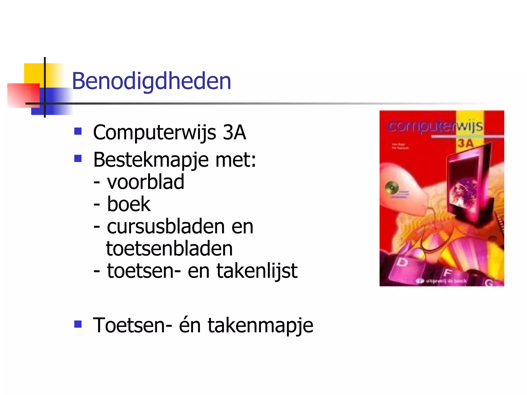 3 Aso Overzicht Leerstof | PPT