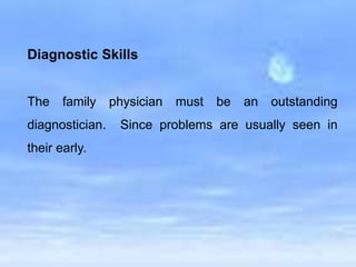 attributes of a family doctor | PPT