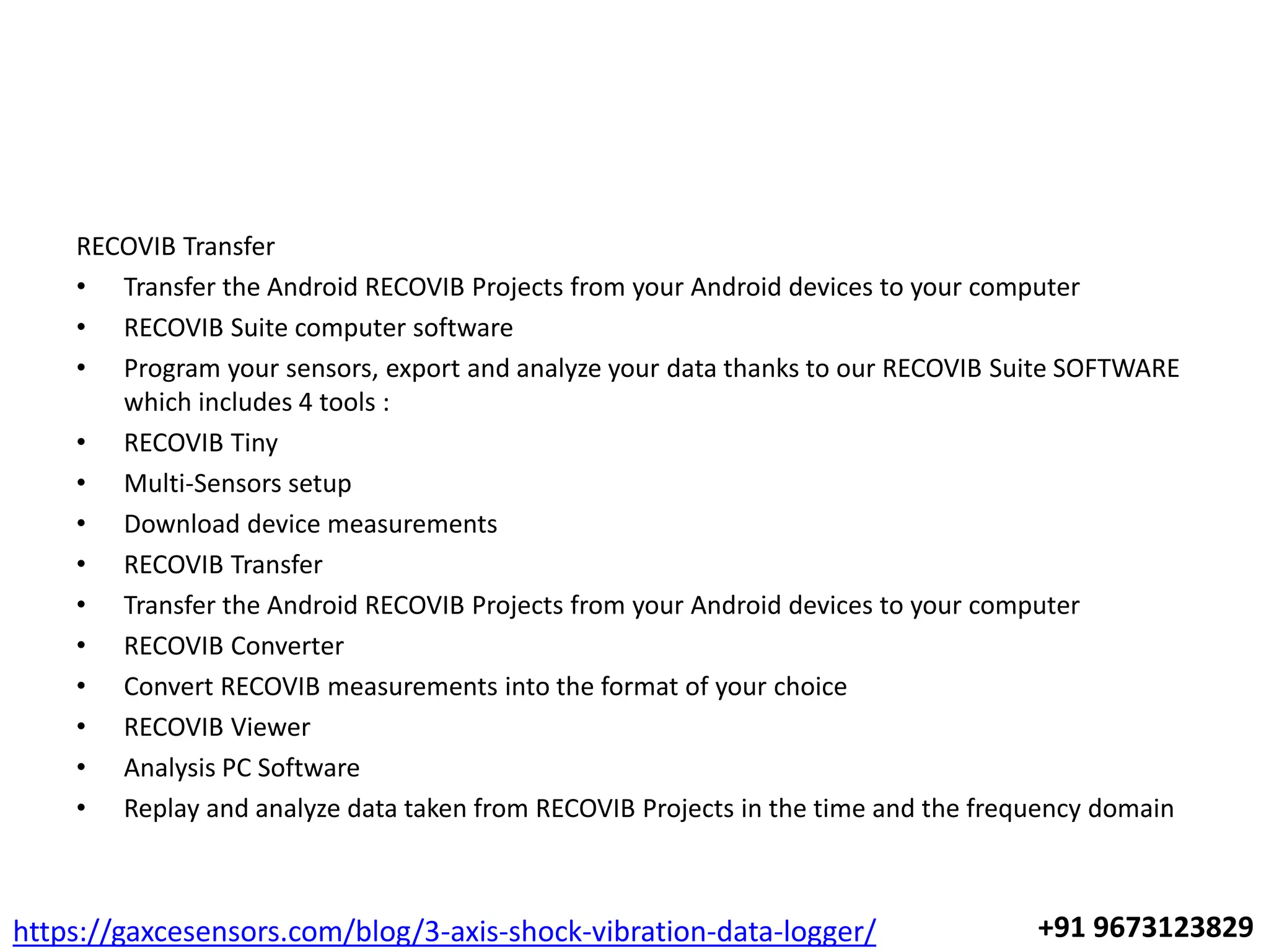 3 axis shock & vibration data logger | PPT