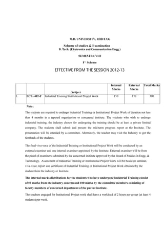 3 b.tech (ece) 7th & 8th sem | PDF | Computer Networking | Computing