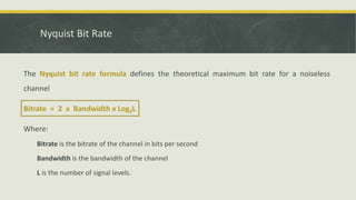 3-Bandwidth.pptx | Digital Audio | Computer Software and Applications