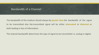 3-Bandwidth.pptx | Digital Audio | Computer Software and Applications