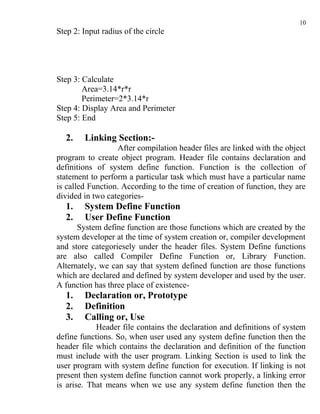 Basic construction of c | DOC