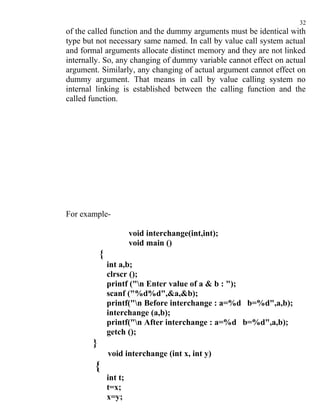 Basic construction of c | DOC