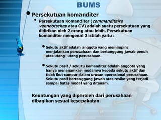 bentuk badan usaha | PPT