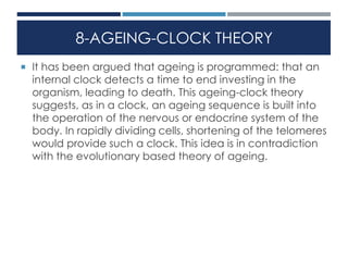 Biological Basis of Aging | PPTX