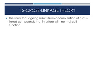 Biological Basis of Aging | PPTX