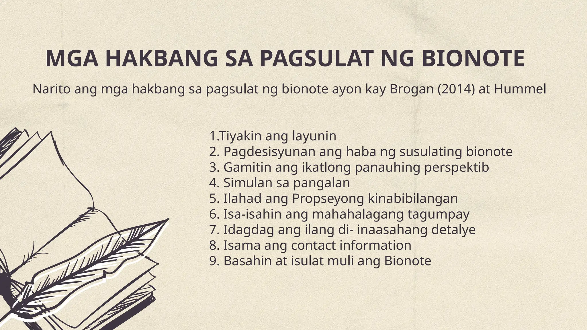 3 - BIONOTE.pptx bionote (biographical notes) | PPTX