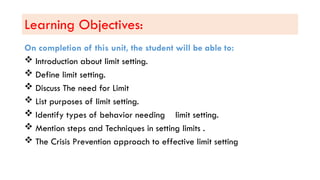 Limit sitting nursing studint | PPTX