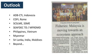 Introducing Essential EAFM: Developing capacity in the ecosystem ...