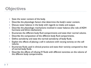 3- Body Fluids.pdf body fluid compartments | PDF | Chemistry | Science