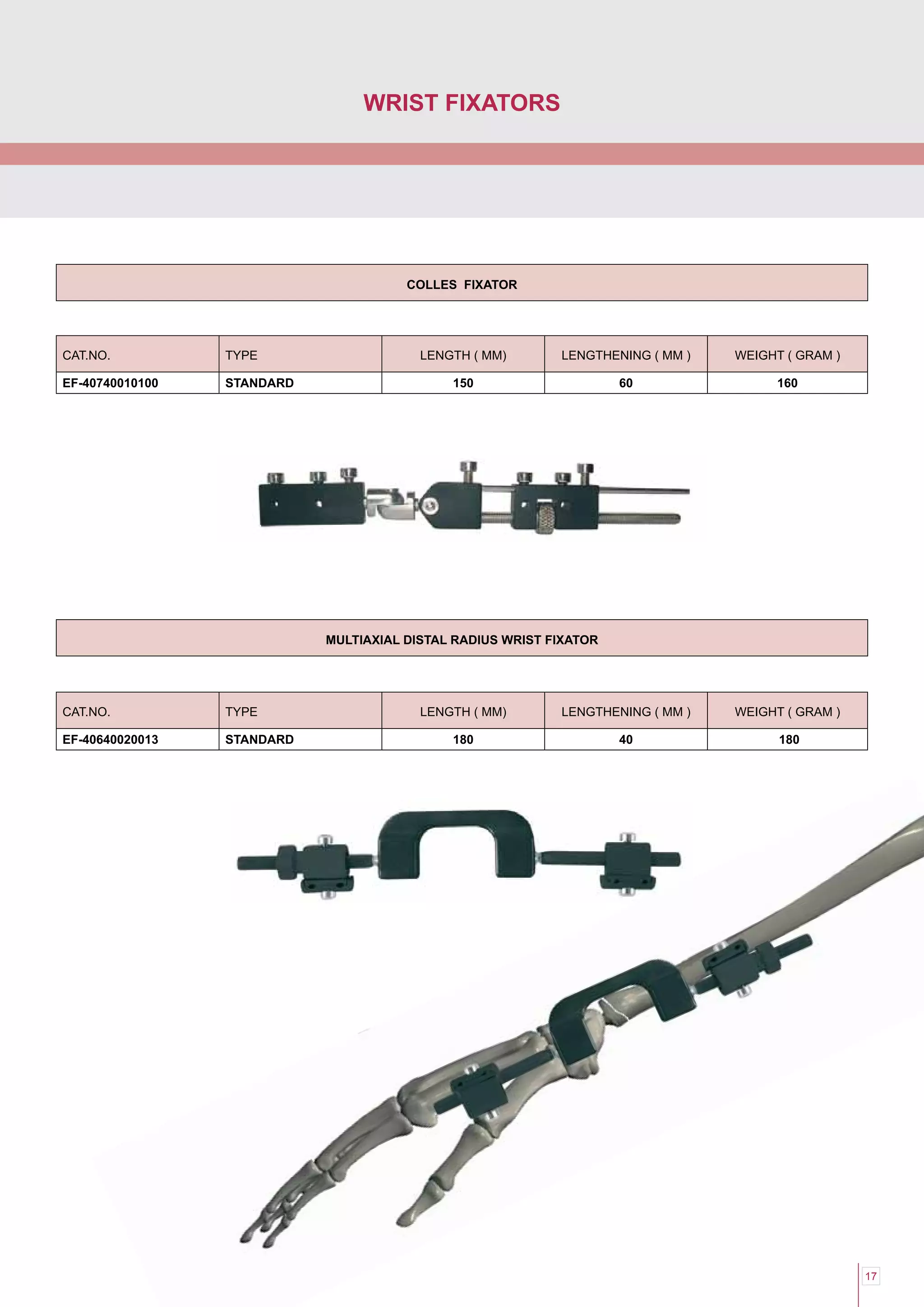 3 brochure external-fixators | PDF | Bone and Joint Conditions ...