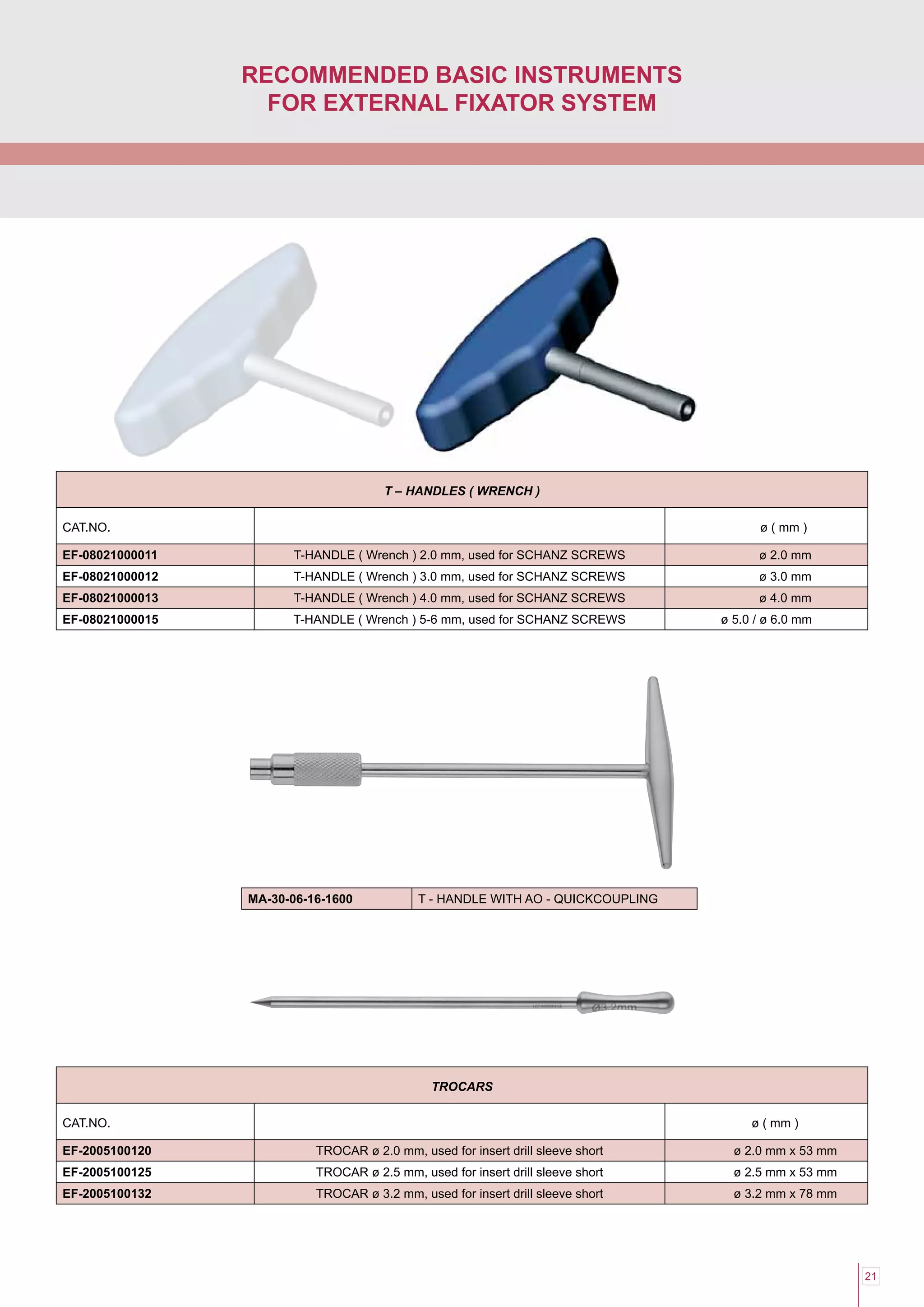 3 brochure external-fixators | PDF | Bone and Joint Conditions ...