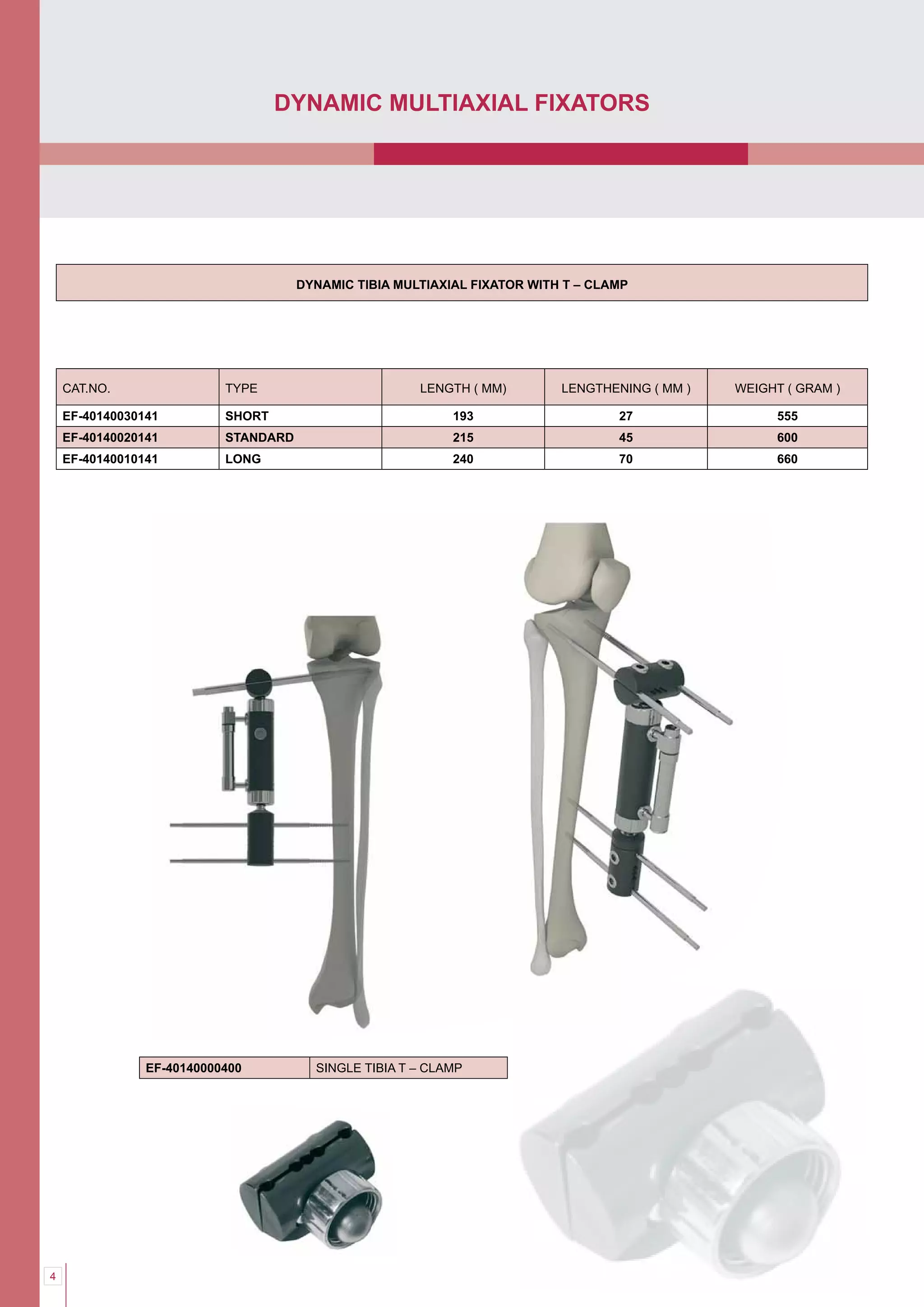 3 brochure external-fixators | PDF | Bone and Joint Conditions ...