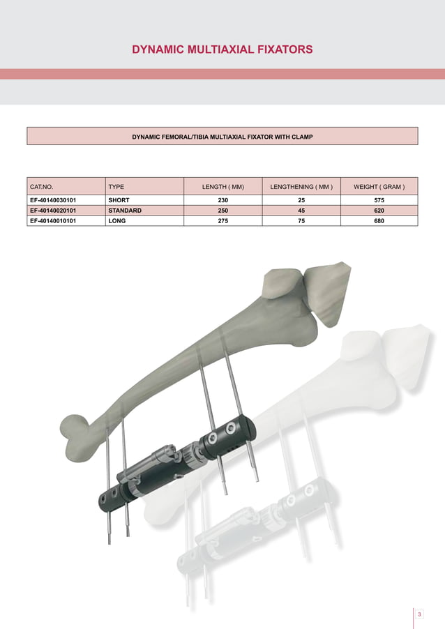 3 brochure external-fixators | PDF | Bone and Joint Conditions ...