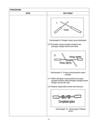 3. buat sambungan wayar | DOCX