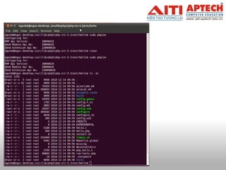 3. build your own php extension ai ti aptech | PPT
