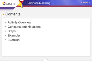 StarUML NS Guide - Business modeling | PPTX