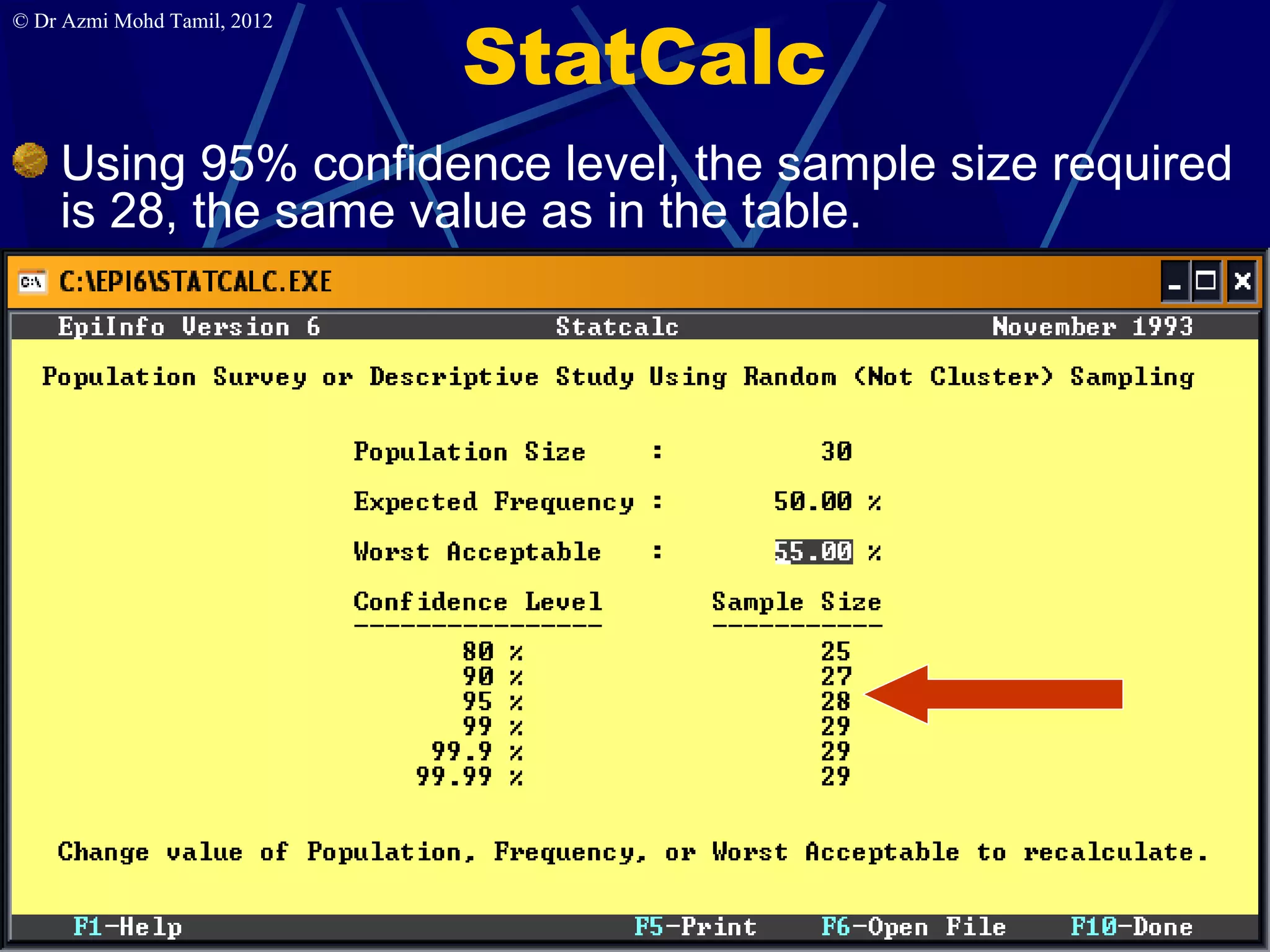 3. Calculate samplesize for prevalence studies | PPT | Medical Health