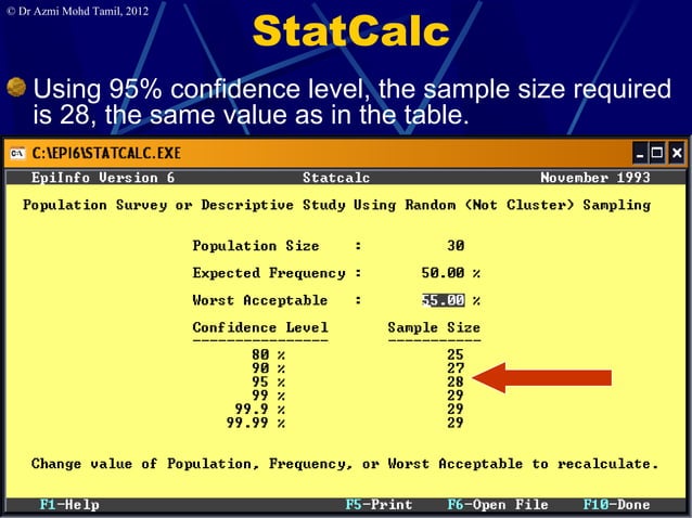 3. Calculate samplesize for prevalence studies | PPT | Medical Health