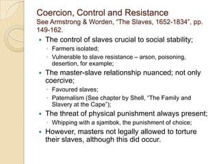 3 cape slavery | PPTX