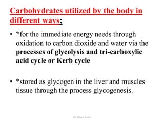 3 carbohydrates and exercise | PPTX