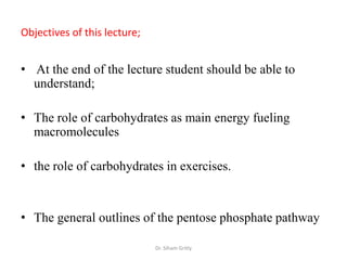 3 carbohydrates and exercise | PPTX
