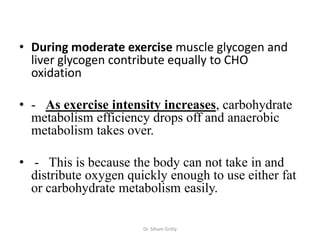 3 carbohydrates and exercise | PPTX