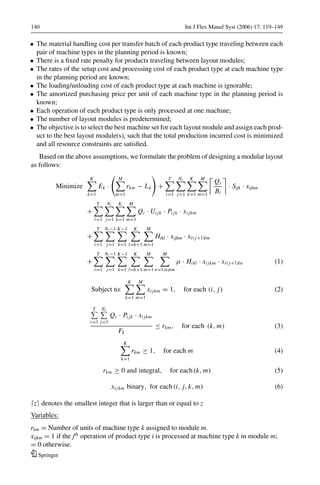 3 cascading flowlines and layout modules | PDF