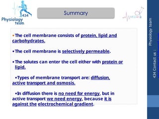 3- Cell membrane structure and Permeability.pptx