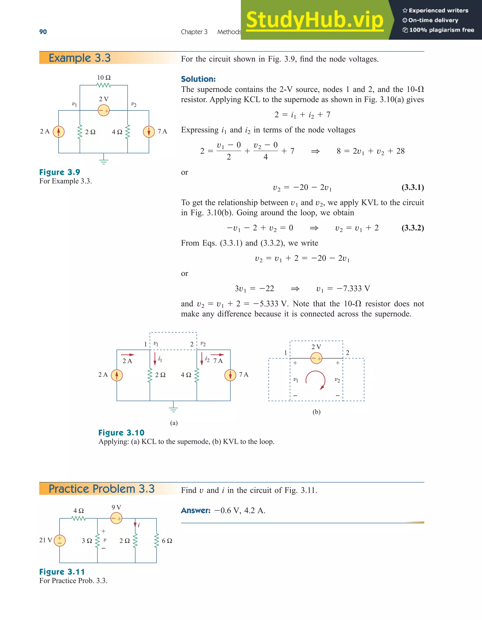3- Ch03- Methods Of Analysis-Sadiku | PDF