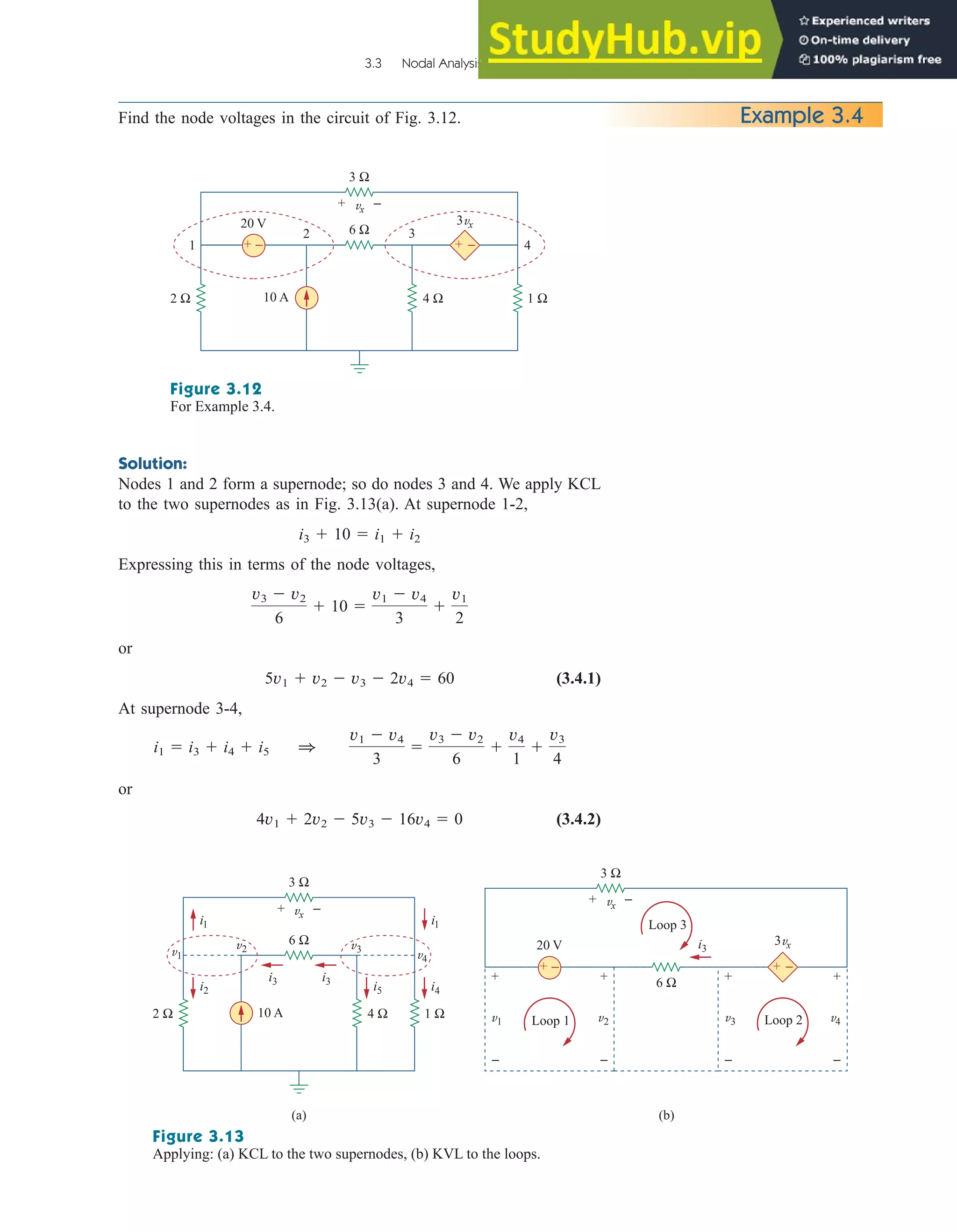 3- Ch03- Methods Of Analysis-Sadiku | PDF