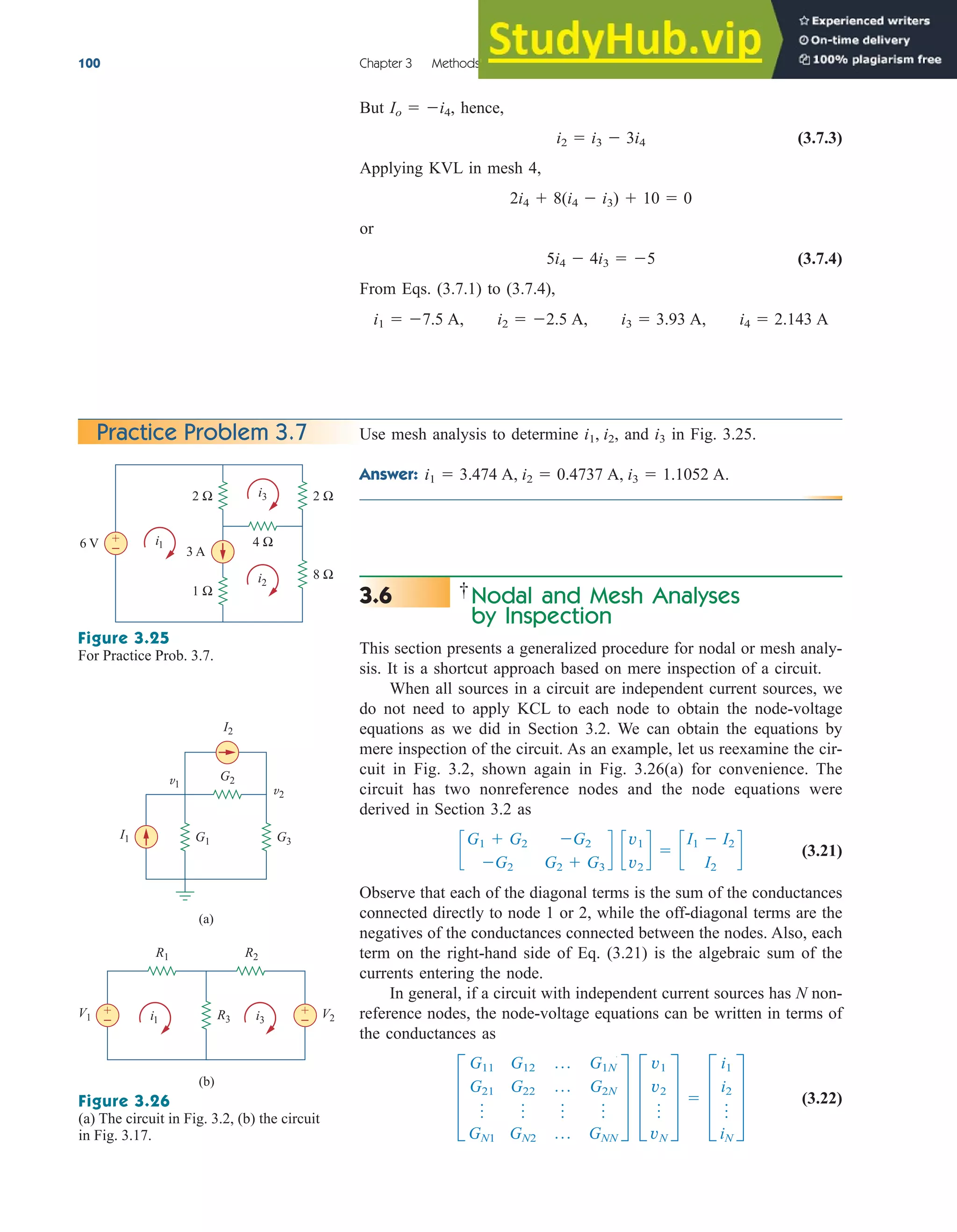 3- Ch03- Methods Of Analysis-Sadiku | PDF