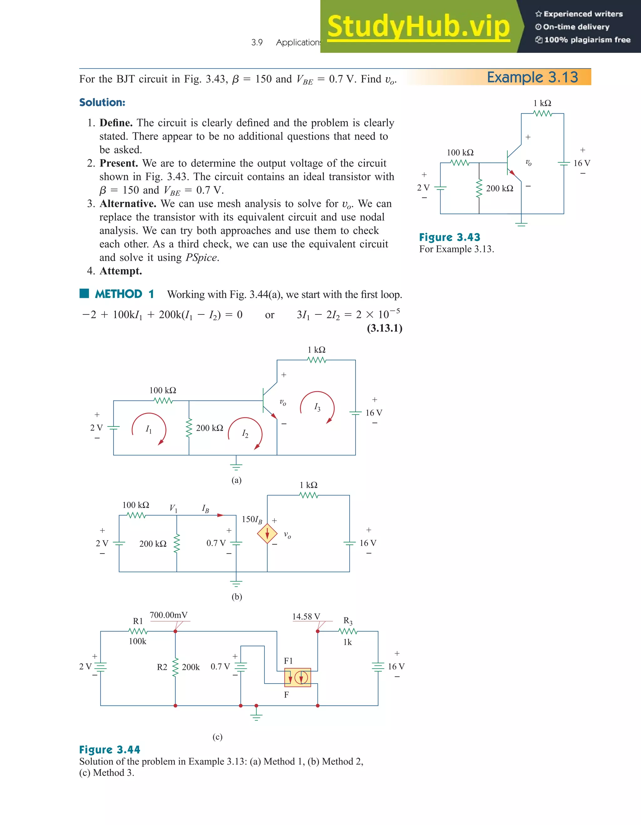 3- Ch03- Methods Of Analysis-Sadiku | PDF