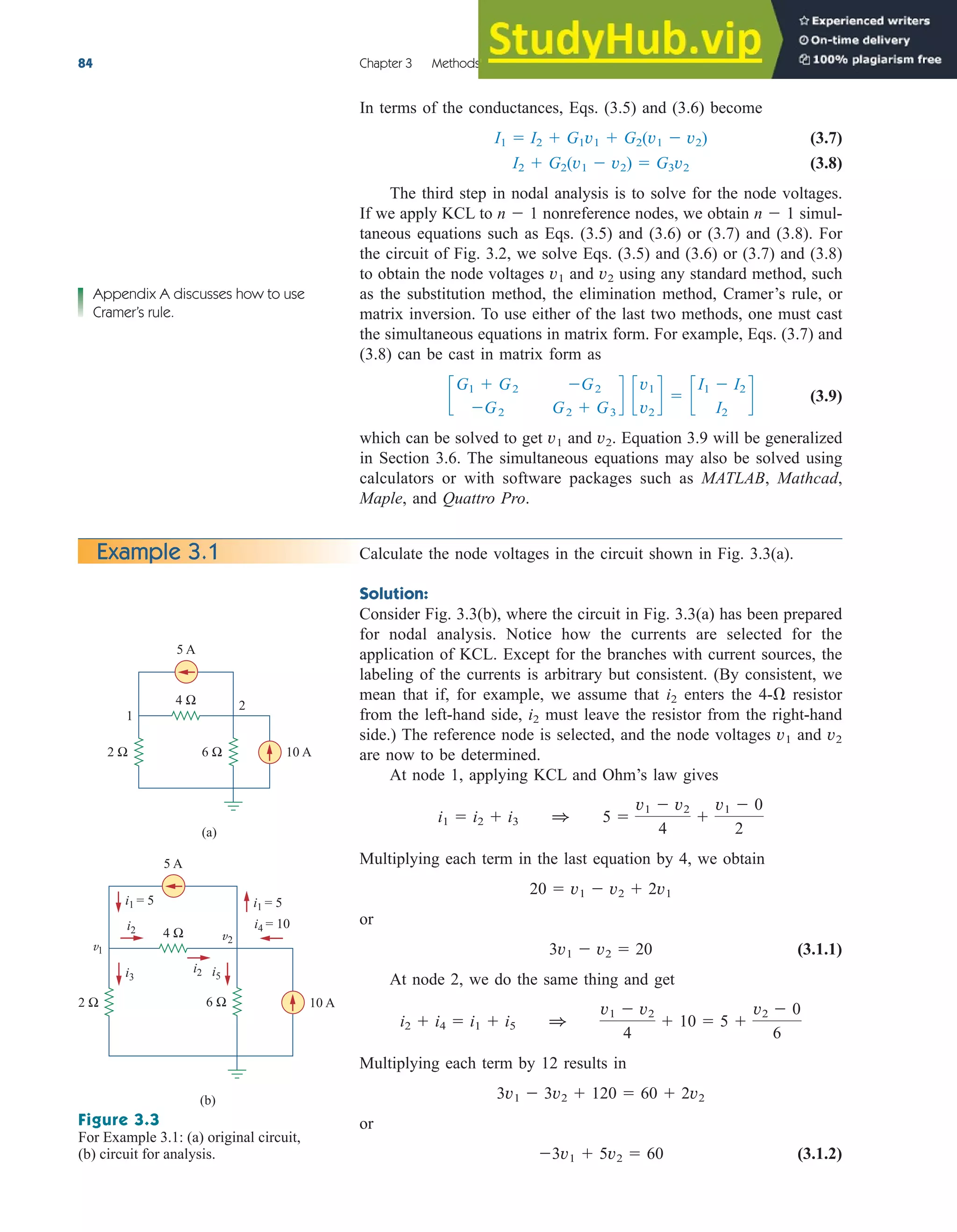 3- Ch03- Methods Of Analysis-Sadiku | PDF